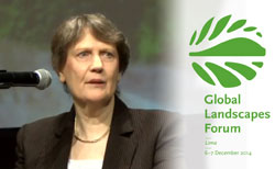 Helen Clark - Opening Keynote: Landscapes for climate and development ...